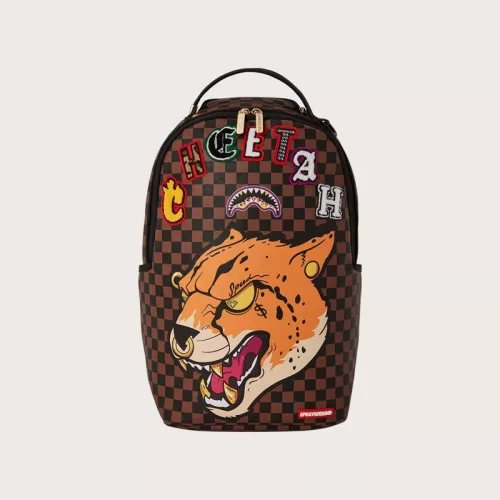 SPRAYGROUND CHEETAH SPEED SHARK TYREEK HILL BACKPACK BROWN ONE