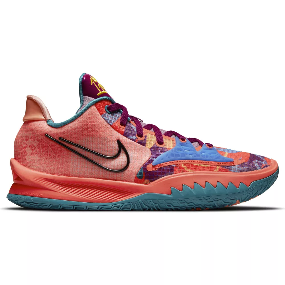 NIKE KYRIE LOW 4 BRIGHT CRIMSON/BLACK-RED PLUM